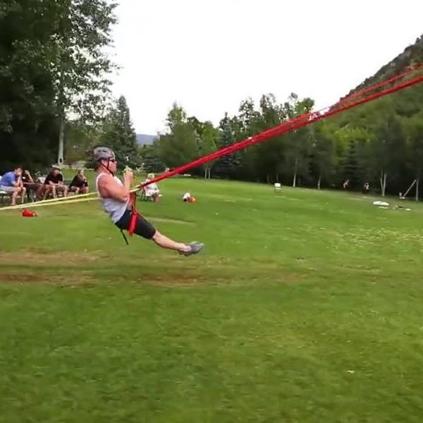 Human Slingshot | Water Zorb