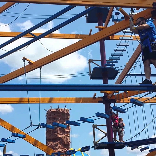 Obstacle Rope courses in Delhi, Outdoor Obstacle Rope Course Delhi ...